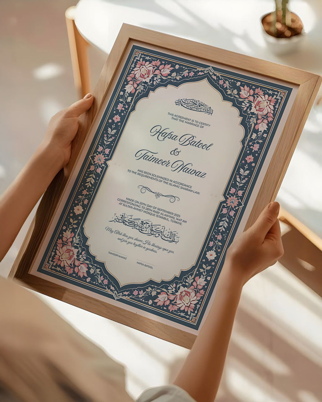 Nikkah Nama – Evly Stores